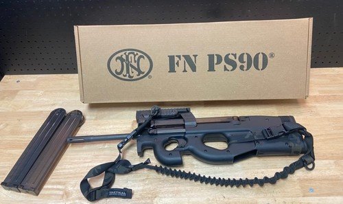 Classified Listing | FN PS90 + 3 Mags + Sling + Rails / 5.7x28 Rifle ...